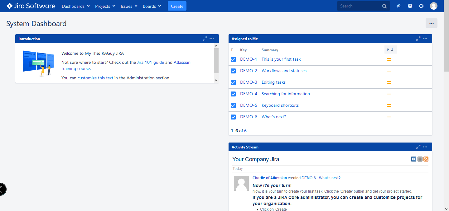 Dragons Stage 1 – Install JIRA – The Jira Guy