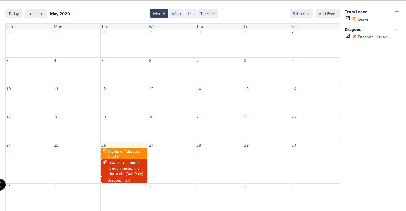 Dragons Stage 4 – Install Team Calendars in Confluence – The Jira Guy