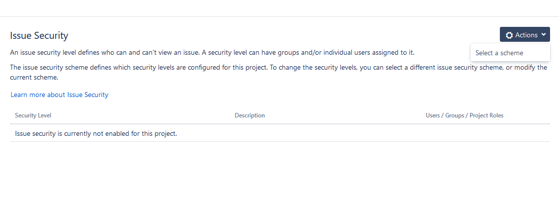 What is an Issue Security Scheme? – The Jira Guy