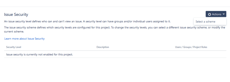 What is an Issue Security Scheme? – The Jira Guy