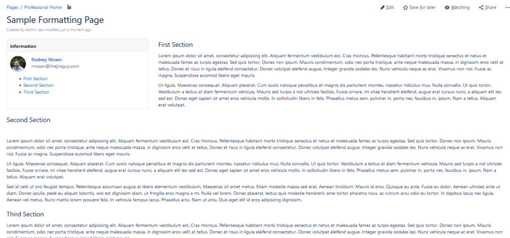Confluence Formatting Tips! – The Jira Guy